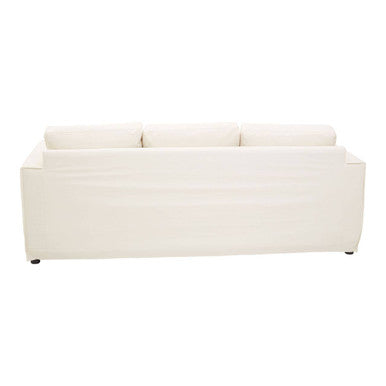 Menton 3 Seat Cream Sofa – Bargainia.com