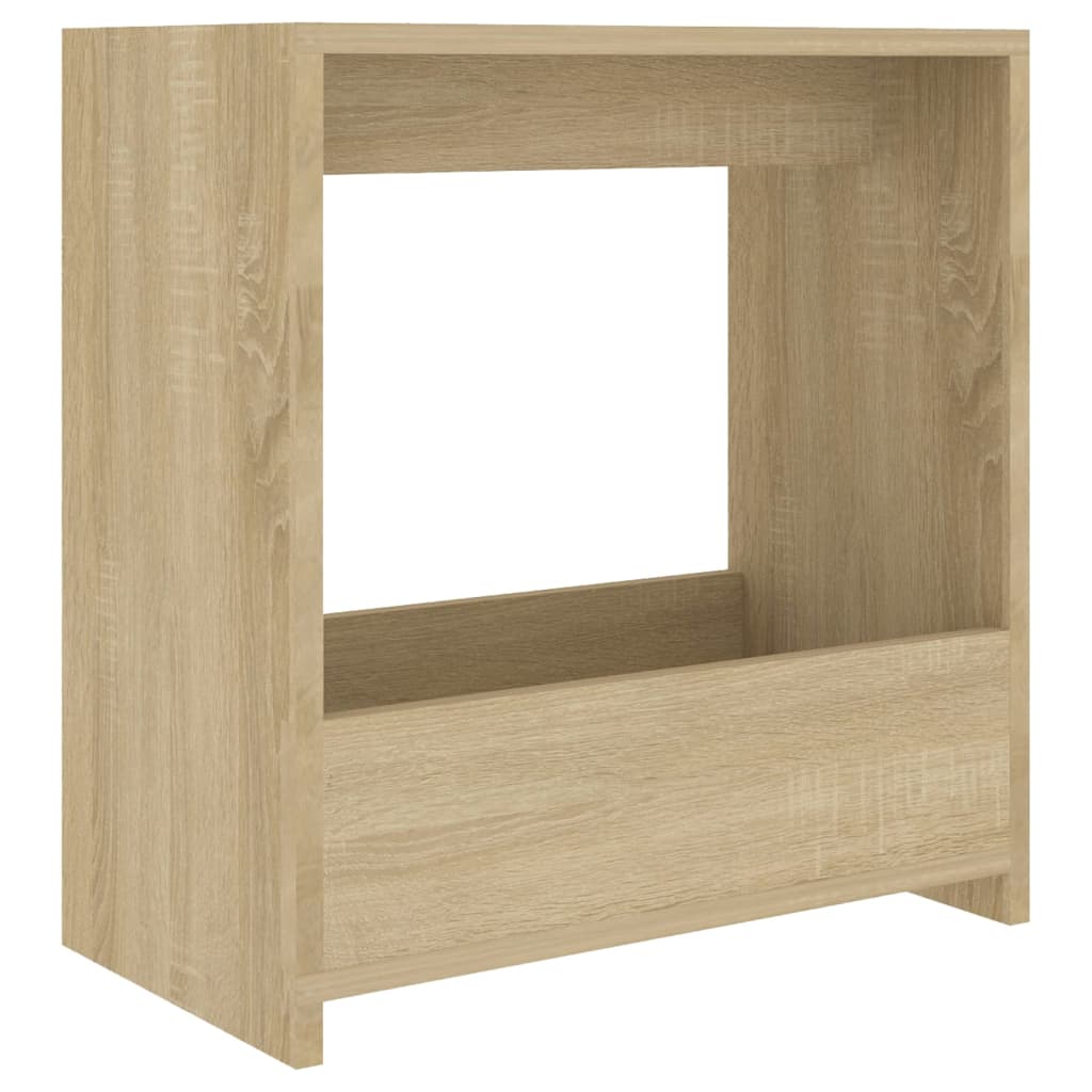 Side Table Sonoma Oak 50x26x50 cm Engineered Wood – Bargainia.com